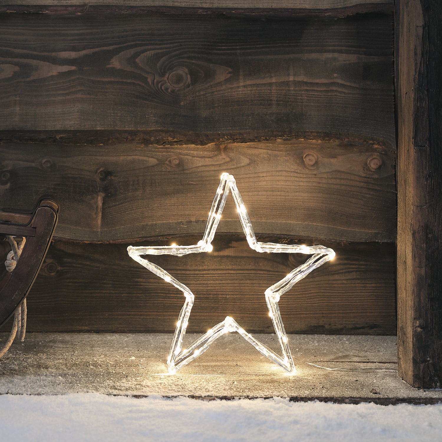 30cm Acryl LED Stern stehend | online kaufen