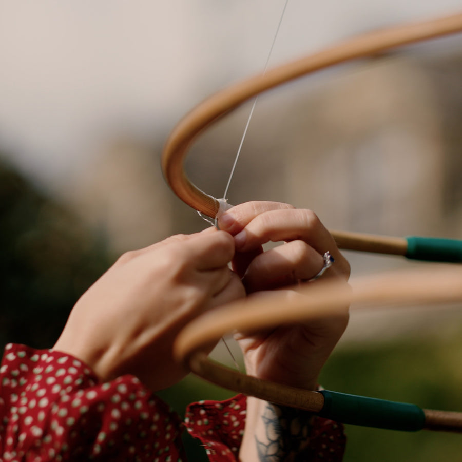 How-To: DIY Outdoor Kronleuchter